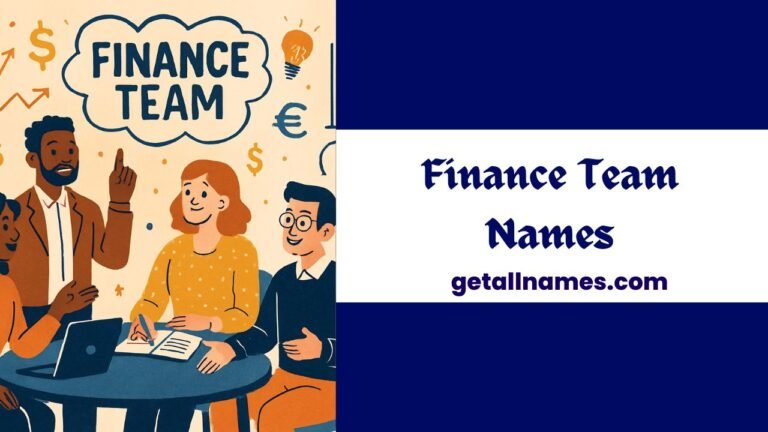1000+Best Finance Team Names to Boost Your Team Identity - Names Divine